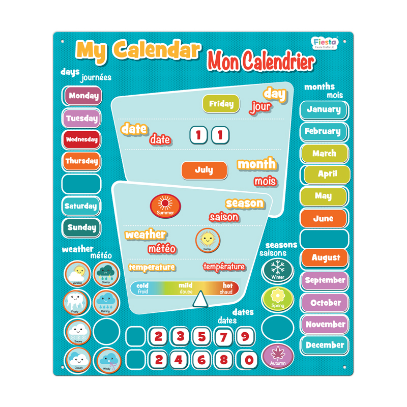 Bilingual Calendar - TumbleTots