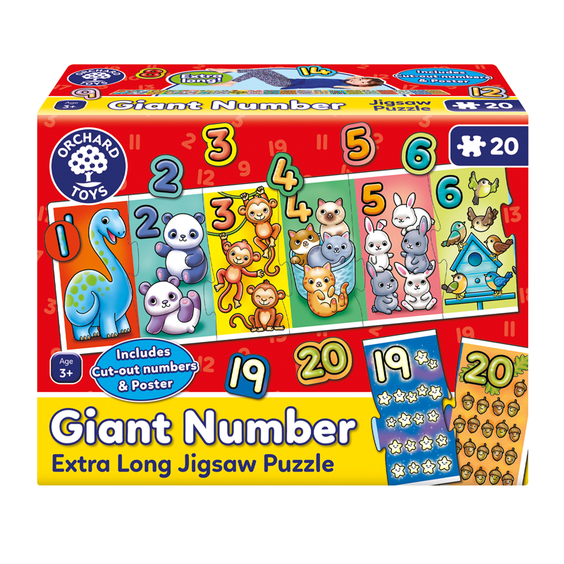 Giant Number Puzzle - TumbleTots