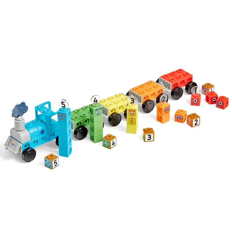 MathLink Cubes Activity Set NumberBlocks Express Train - TumbleTots