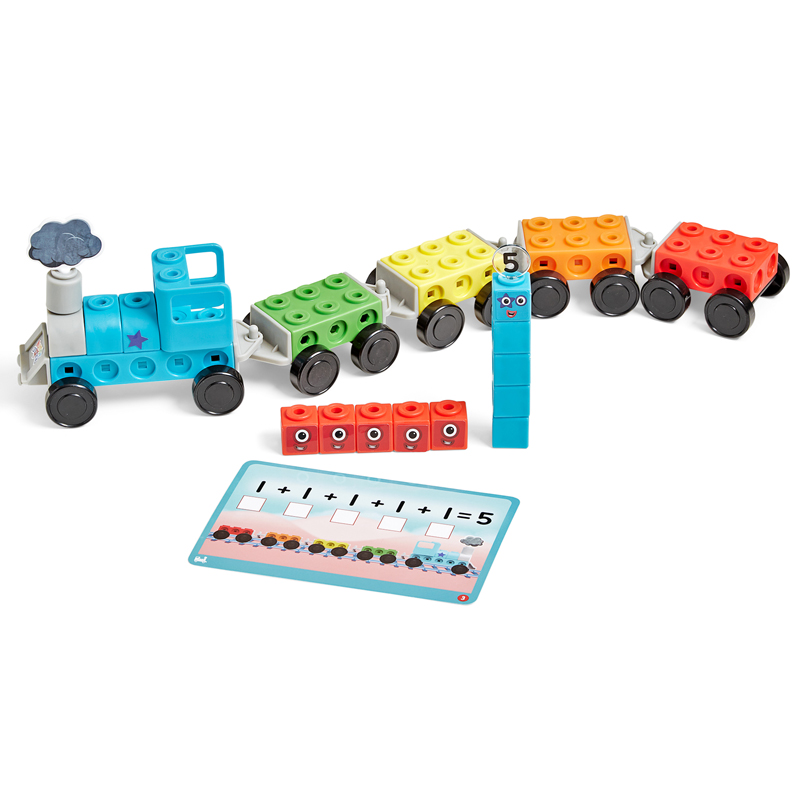 MathLink Cubes Activity Set NumberBlocks Express Train - TumbleTots