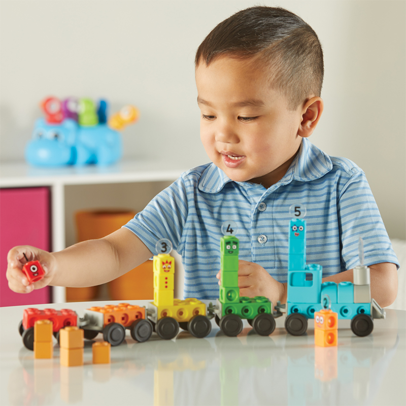 MathLink Cubes Activity Set NumberBlocks Express Train - TumbleTots MathLink Cubes Activity Set NumberBlocks Express Train - TumbleTots