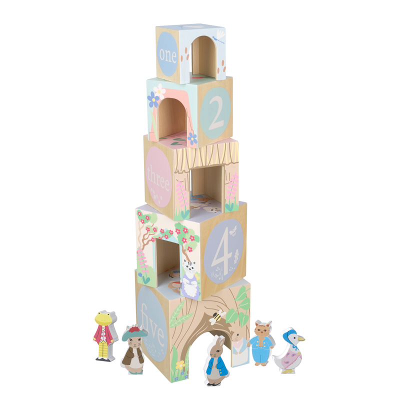Peter Rabbit Stacking Cubes - TumbleTots