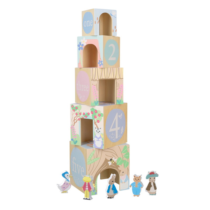 Peter Rabbit Stacking Cubes - TumbleTots