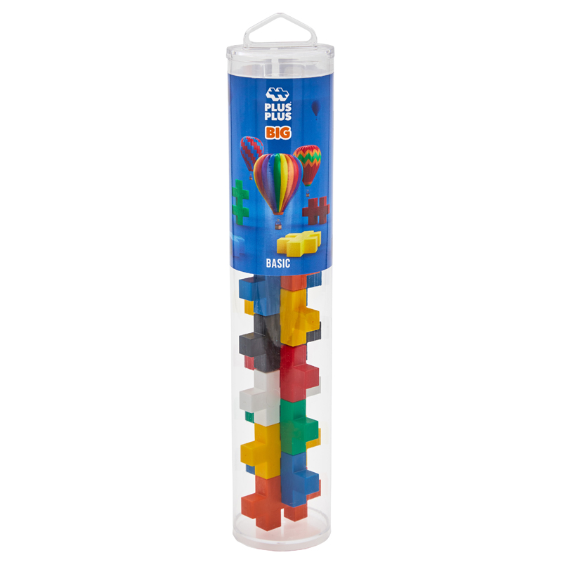 Plus-Plus BIG Tube – Basic - TumbleTots