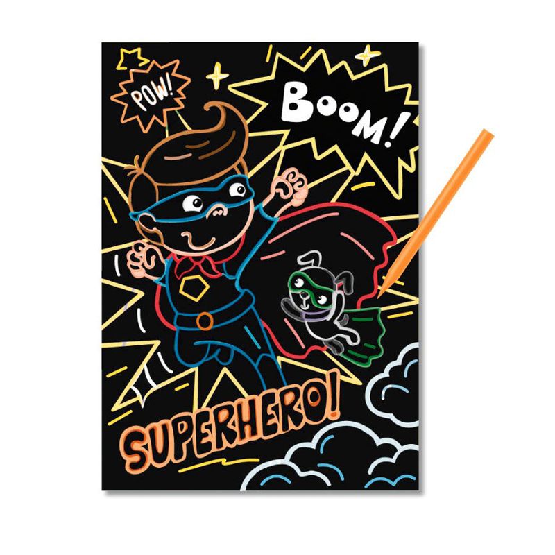 Scratch Card – Superhero - TumbleTots