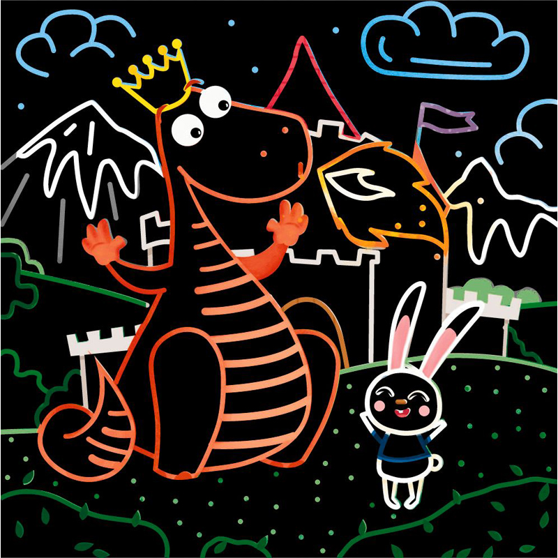 Scratch Set – Dragons - TumbleTots