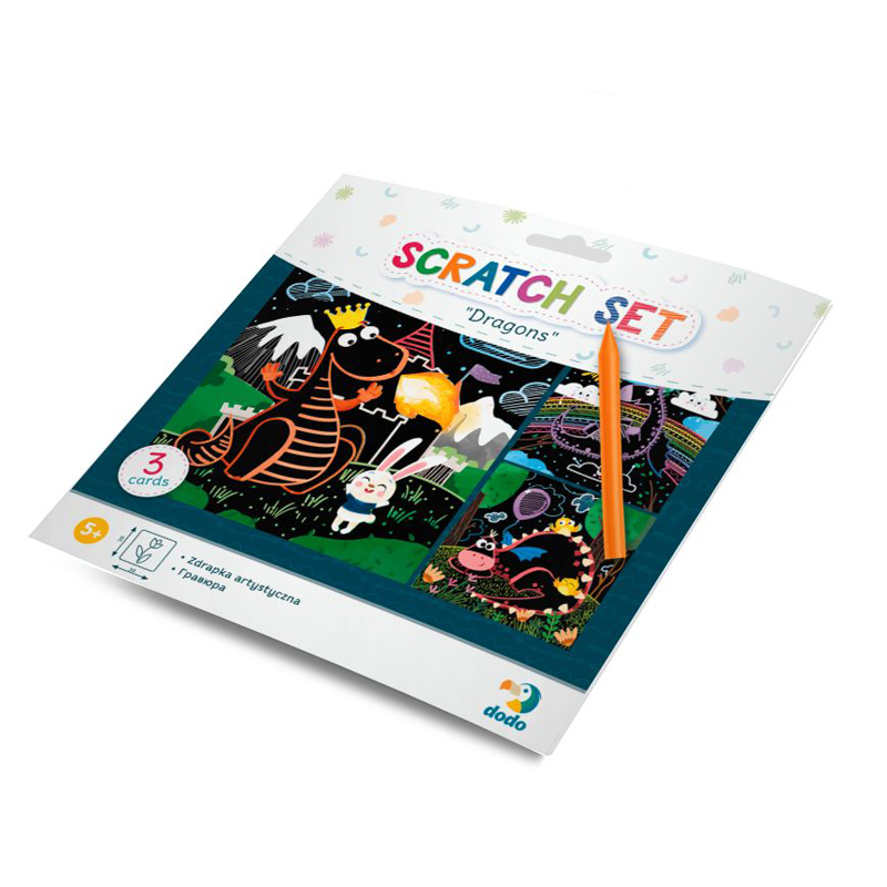 Scratch Set – Dragons - TumbleTots