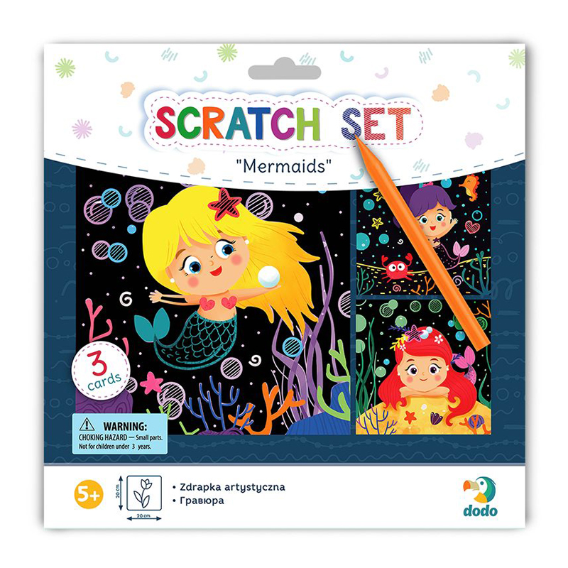 Scratch Set – Mermaids - TumbleTots