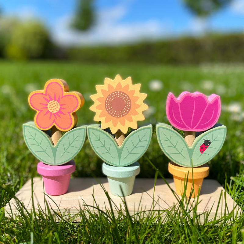Stacking Flower Pots - TumbleTots