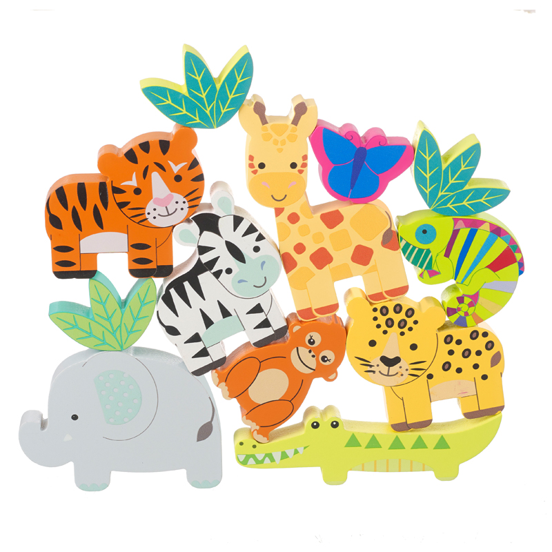 Stacking Jungle Animals - TumbleTots