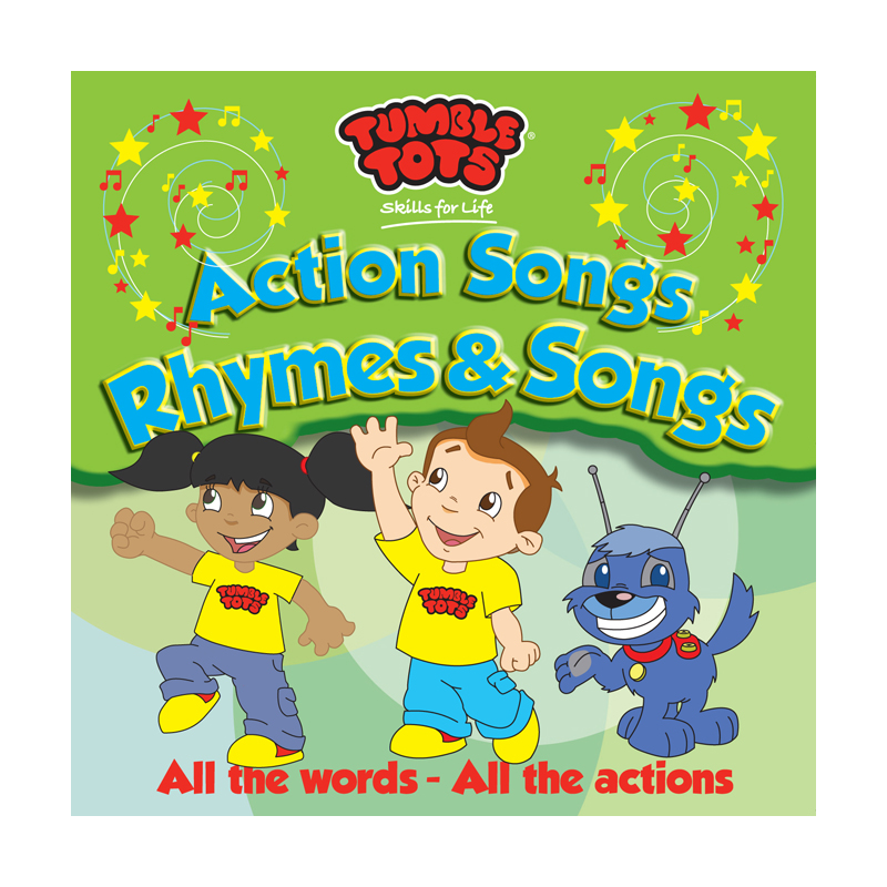 Tumble Tots Action Songs CD Rhymes and Songs - TumbleTots