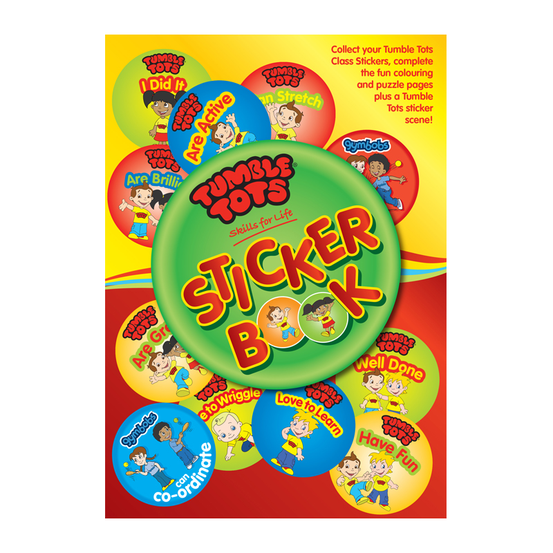 Tumble Tots Replacement Class Sticker Book - TumbleTots