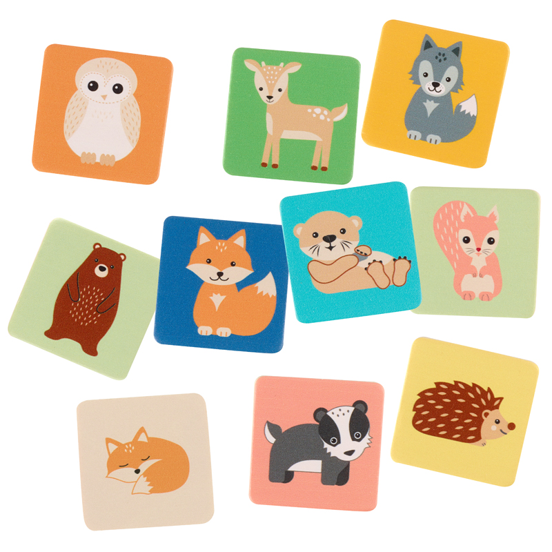 Woodland Animal Memory Game - TumbleTots