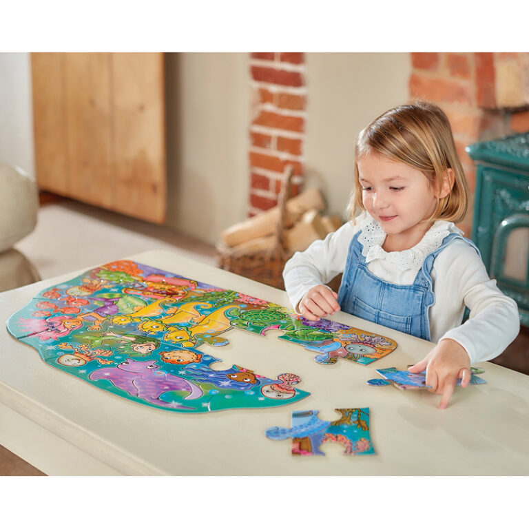 Mermaid Fun Jigsaw Puzzle - TumbleTots